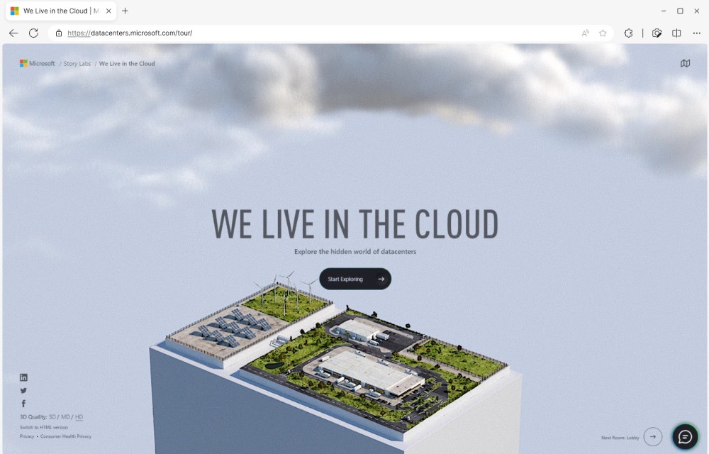 Visitez virtuellement les datacenters de Microsoft | Talent Business ...